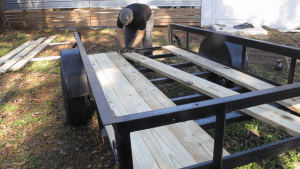 How to Redeck A Trailer