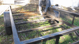 How to Redeck A Trailer