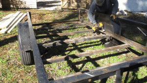 How to Redeck A Trailer